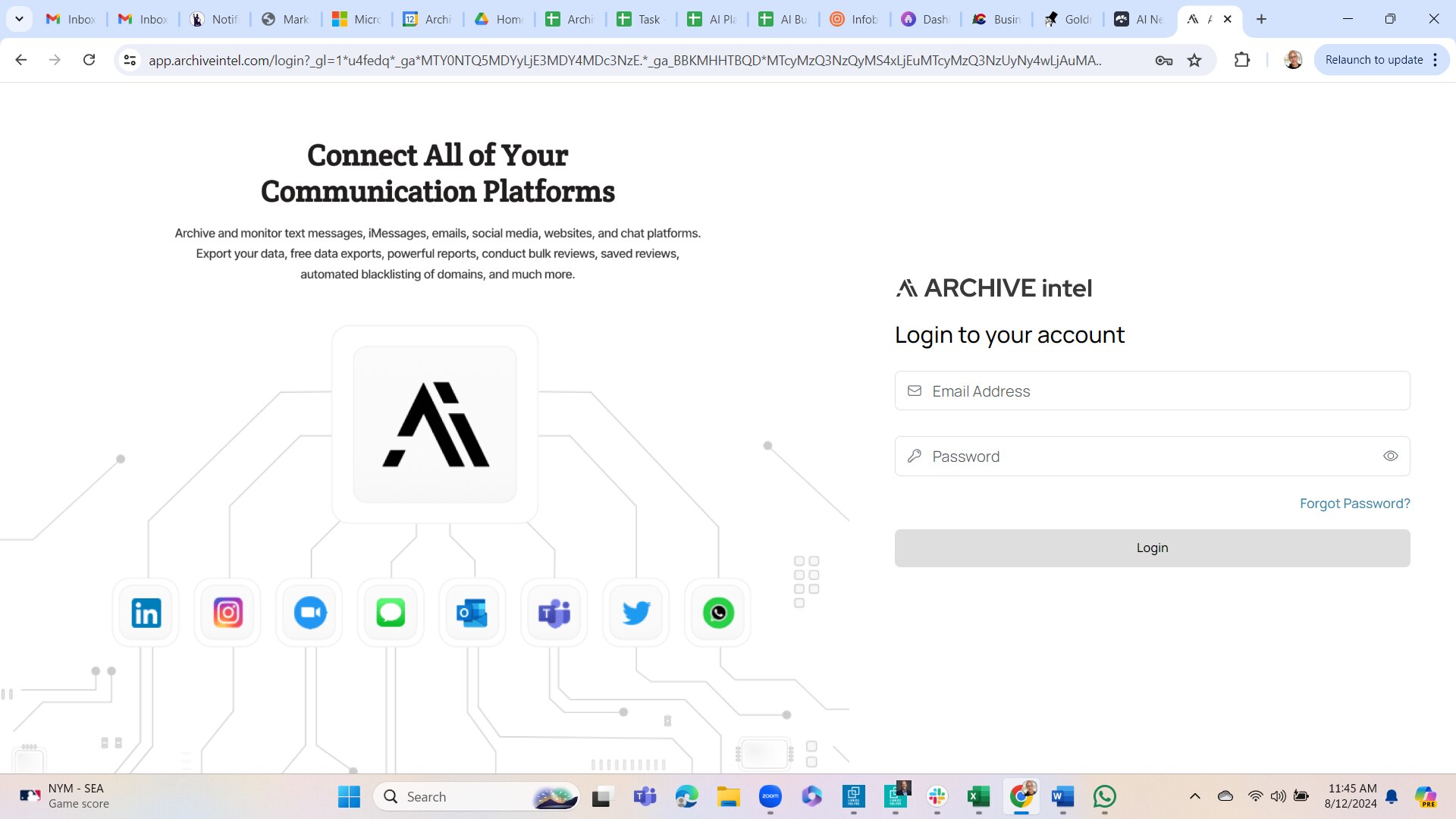 AI Communications Archiving | Advisor Services